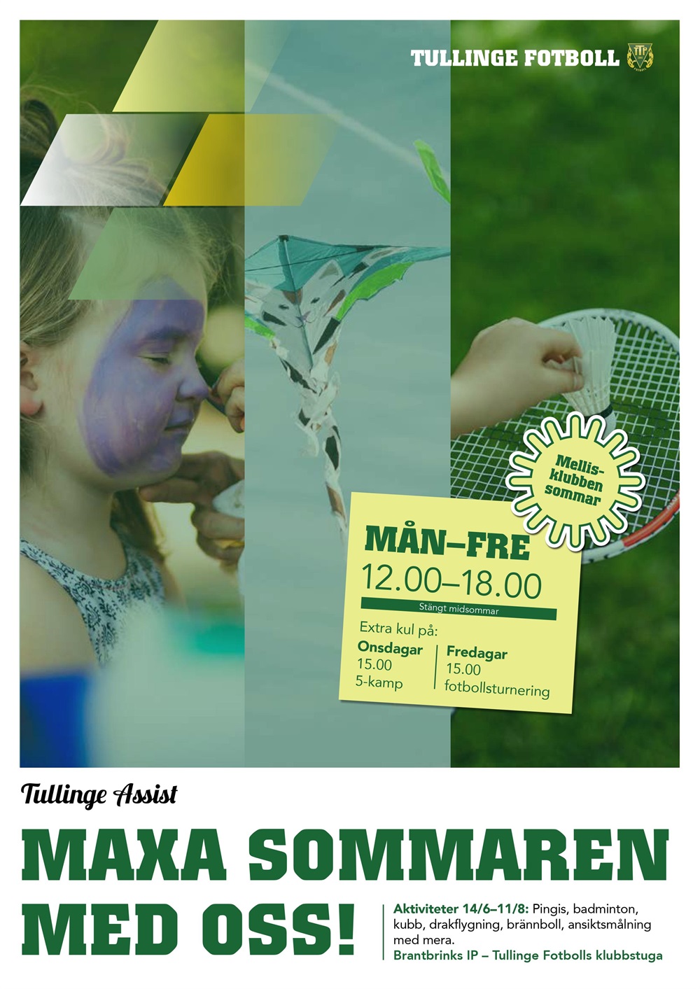 Mellisklubben sommar! / Tullinge TP FK - Svenskalag.se