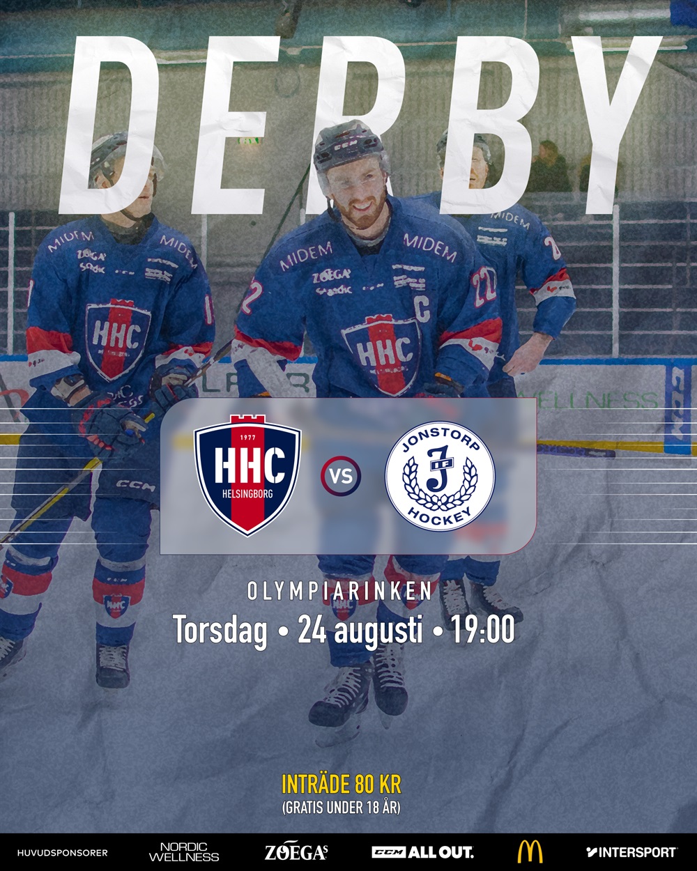 Derby i försäsongspremiären för A-laget! / Helsingborgs HC - A-lag - Hockeytvåan - Svenskalag.se
