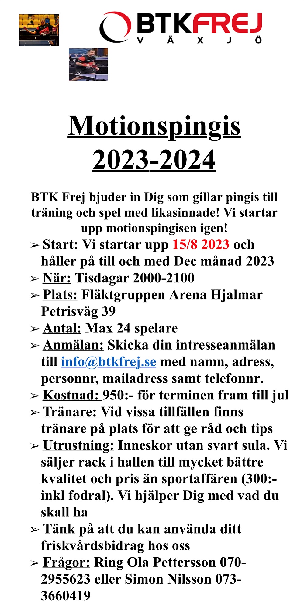 BTK Frej - Svenskalag.se